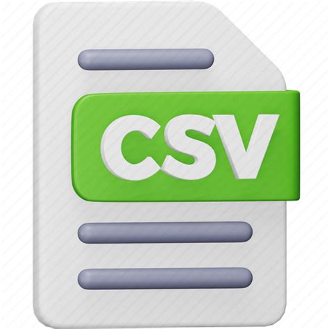 Csv File Format Page Document Extension Csv File Icon Download On Iconfinder