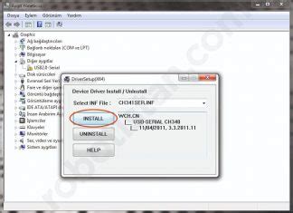 Klon Arduino UNO Sürücüleri Nasıl Yüklenir CH340 Çipli