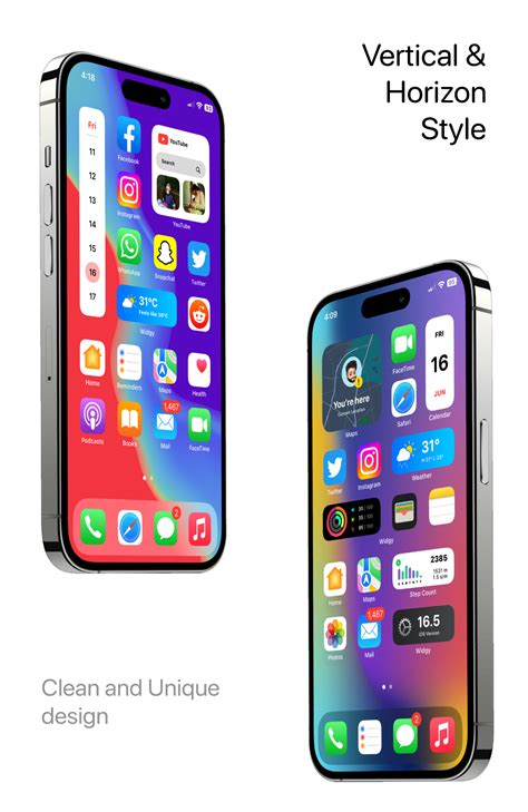 IOS Concept For Widgy