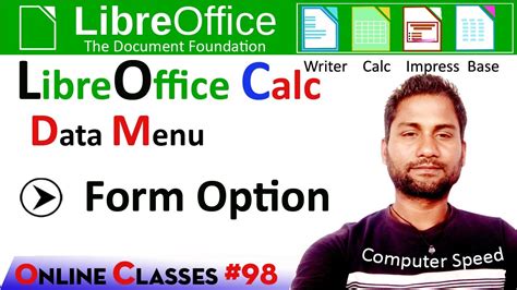 Form In Calc Libreoffice Calc Libreoffice Calc In Hindi Calc Data Libre Office