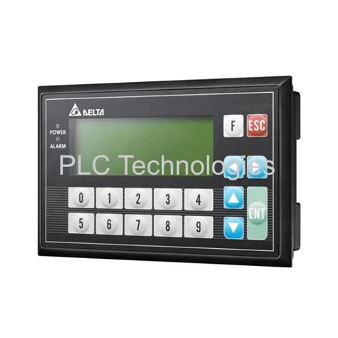 delta tp04p 32tp1r 4 1 text panel hmi with plc plc technologies