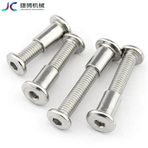 Binding Post Screw Cap Stainless Steel Bolts With Barrel Nuts Kit