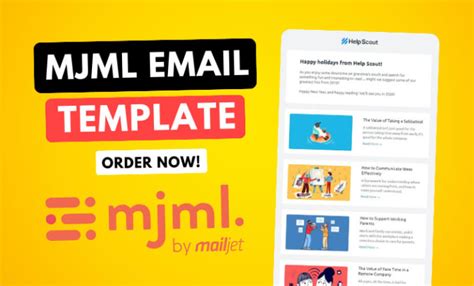 Create Custom Responsive Html Email Using Mjml By Sidhantsuvagiya Fiverr