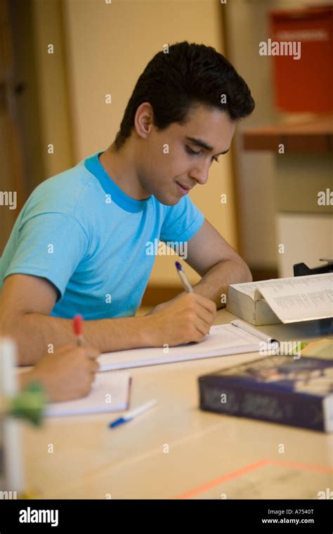 Man Taking Notes Stock Photo Alamy