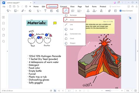 Steps To Add Arrow To PDF