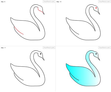 How To Draw A Swan Easy Surrealist Drawing Techniques