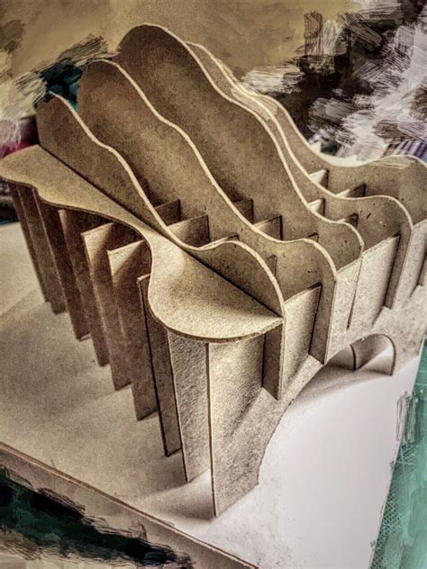 Waffle Structure Structure Architecture Structural Model Architecture