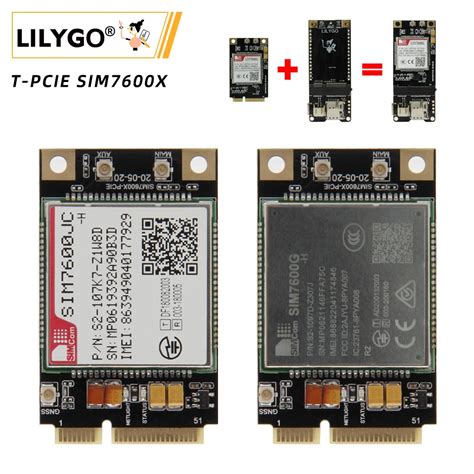 Lilygo® T Pcie Sim7600 Esp32 Wrover E 와이파이 모듈 개발 보드 4g Sim7600g Sim7600e Sim7600a Sim7600na