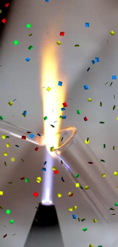 Vibrant Science Flame Design Free Download