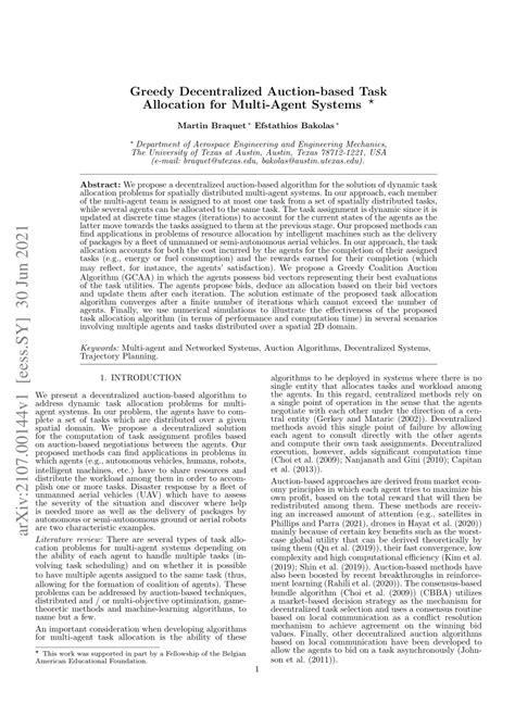 pdf greedy decentralized auction based task allocation for multi