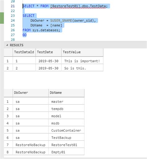 Whorestored No Column Name