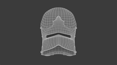 Medieval Helmet 10 Blender Market