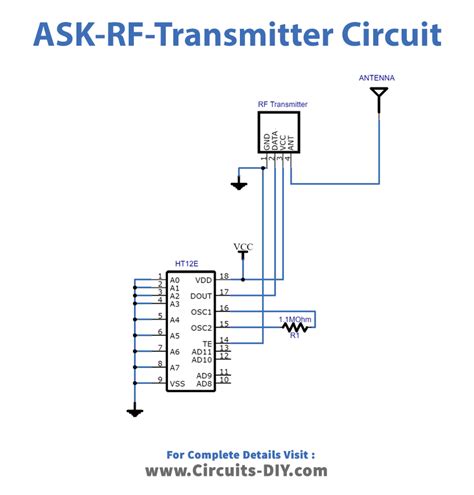 RF Based Remote Control Circuit