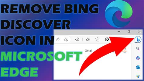 how to remove the bing icon in microsoft edge remove the new bing tab