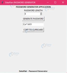 Python Password Generator DataFlair