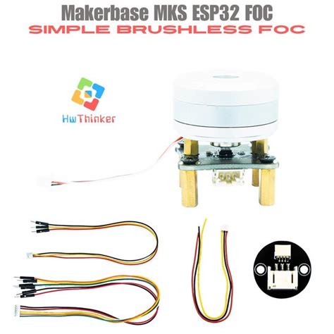 Jual Pa99 Makerbase Mks Esp32foc Esp32 Dual Simplefoc Shield For Bldc Brushless Servo Foc Dual