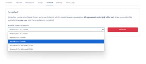 How To Re Install The Windows Vps In Hyonix Portal Knowledge Base