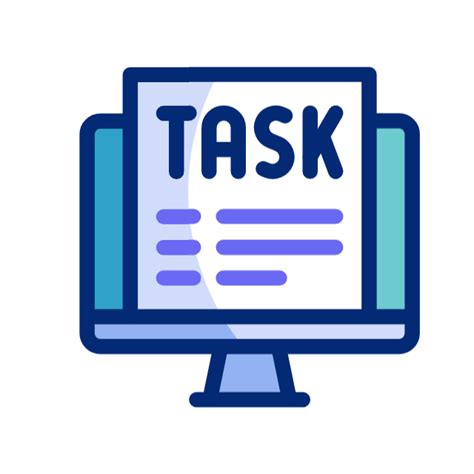 Task Animated Icon Free Computer Animated Icon
