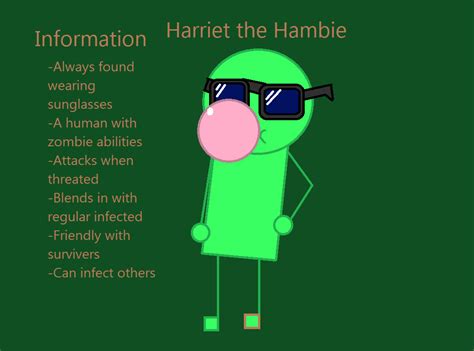 Zombie Bio 6 Harriet Aka The Hambie By Alwaysinspired744 On Deviantart