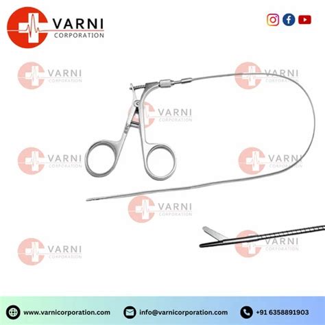 7fr Scissor Flexible Forcep At ₹ 6500 Gota Ahmedabad Id