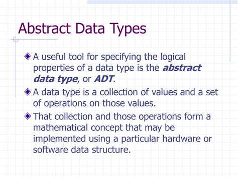 Ppt Understanding Structures And Abstract Data Types In Computer