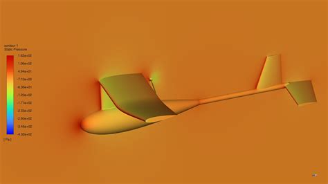 Rq 11 Raven Drone Cfd Simulation Ansys Fluent Mr Cfd