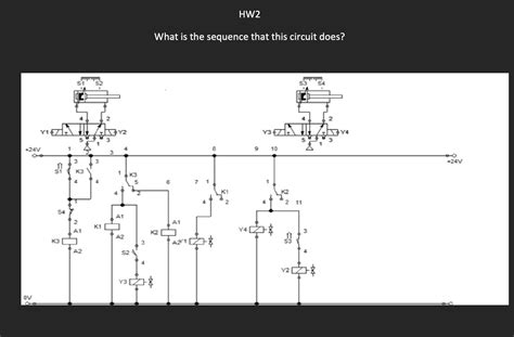 Solved HW2 What Is The Sequence That This Circuit Does Chegg Com