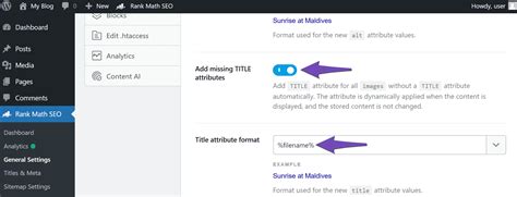 How To Automatically Set Alt And Title Attributes For Images