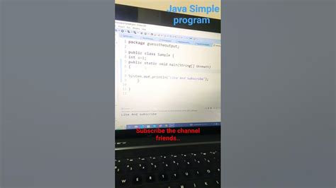 Java Simple Program Guess The Output Java Program Java Program