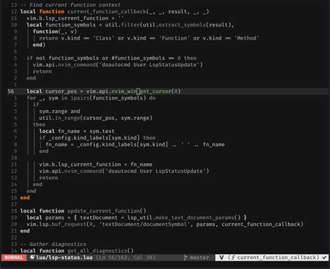Github Nvim Lualsp Statusnvim Utility Functions For Getting