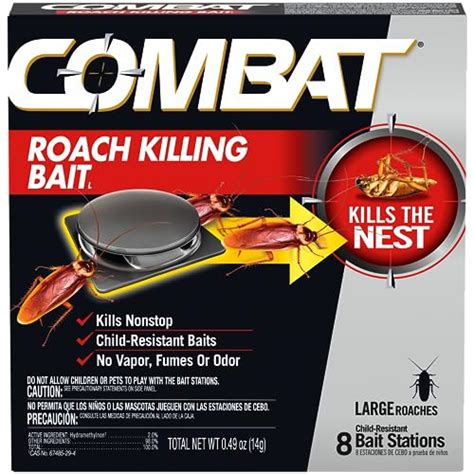 Combat Roach Killing Bait Roach Bait Station For Large Roaches Kills