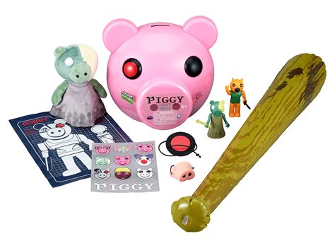 Piggy Action Figure Collectible Toy Piggy Head Bundle Series 1 8