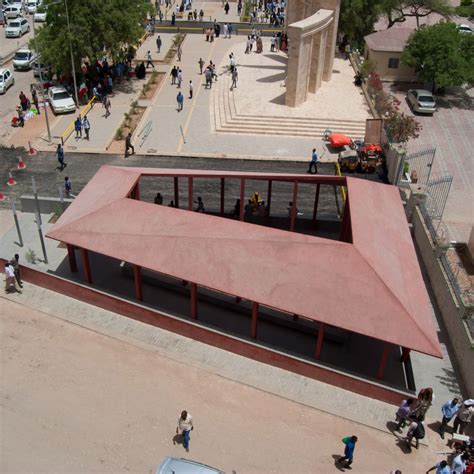 Rashid Ali Architects Creates Chequered Garden Tea Room In Somaliland
