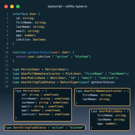 Victor Leão On Linkedin 🚀 Quick Tip Typescript Understanding The Power Of Utility Types 💡 🔹