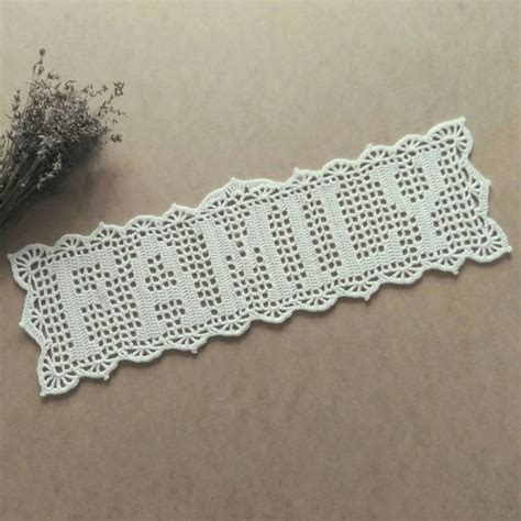 Pin By Yola Smith On Crochet Stitches Free Filet Crochet Name Pattern