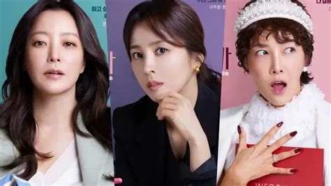 Kim Hee Sun Han Hye Jin Dan Jin Seo Yeon Hadapi Krisis Di Usia 40 An