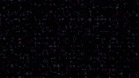 High Technology Digital Motion Graphic Background Animation Square Elements And Flickering Dots