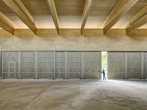 Interlocking Timber Planks Form Workshop Andelfingen By Rossetti Wyss