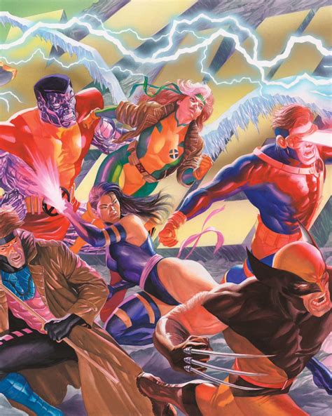 Alex Ross Avengers And X Men 60th Anniversary Connecting Cover Sets Pre Order Collectors Paradise