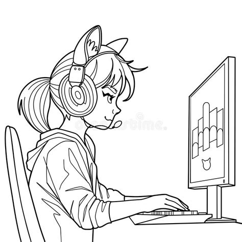 How To Draw Anime Girl On Computer