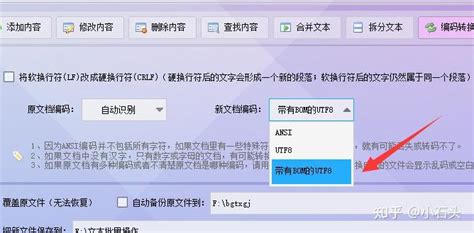 文本编码转换操作：带有bom的utf 8批量转码全攻略 知乎
