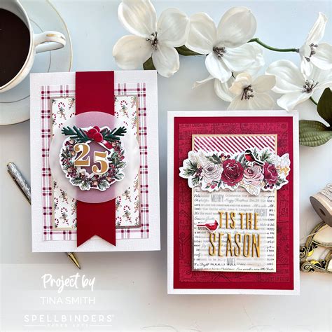 Spellbinders Handmade Holidays Christmas Card Kit Cards And Coffee Time