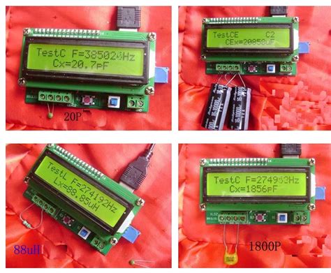 Comprar Lc Meter Kit Montar Medidor Bobina Capacitor Com Atmega8 Loja Toni Eletrônica