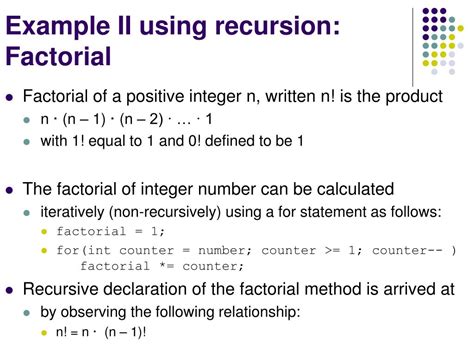 Ppt Recursion Powerpoint Presentation Free Download Id2397749