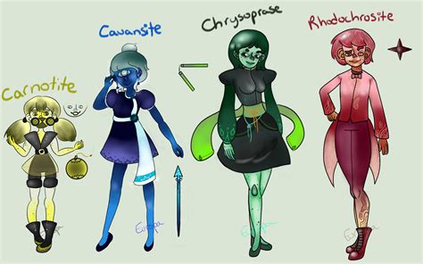 My Gemsona Ocs By Europaastronaut On Deviantart