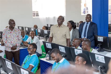 Ruto Opens Belgut Technical Training Institute Digital Hub Belgut Tti