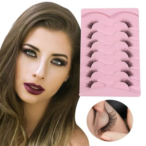 Half False C Curl Extensions D Curl Clusters Eyelash Trays Empty