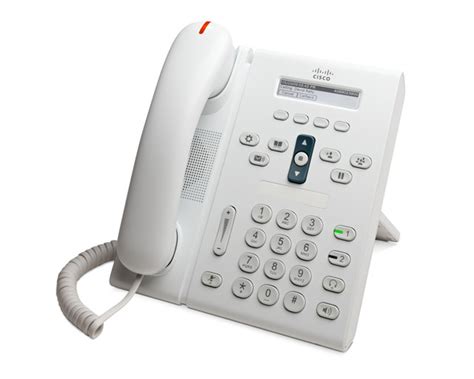Cisco 6921 CP 6921 C K9 IP Phones Handset In White