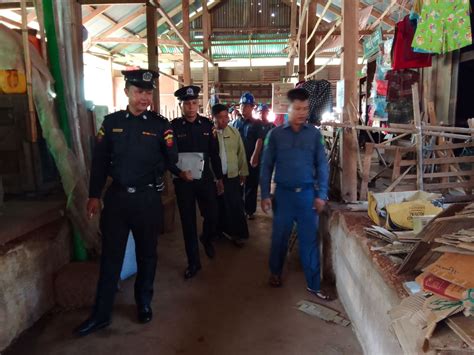 ကျိုက်ထိုမြို့၊ မြို့မဈေး၌ မီးဘေးအန္တရာယ်ကြိုတင်ကာကွယ်ရေး လိုက်လံစစ်ဆေး Information And Public