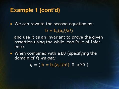 functional verification iv revisiting loop invariants software testing